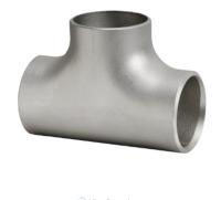 China ASTM B363 WPT2 Titanium Reducing Tee ANSI B16.9 Butt Weld 1/2-8 Inch for sale