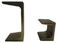 China Gr10 Grade Titanium Channel TP270 U Shaped Metal Channel for sale