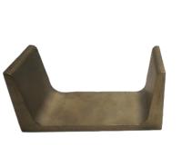 China AMS4928 Titanium Alloy U Channel Profile Gr5 50x38x4.5mm 6000mm Length for sale