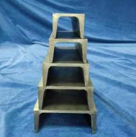 China Titanium Alloy U profiles Section Titanium ASTMF136 ASTMB348 U Section Channel for sale