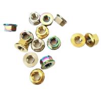 China AMS4928 Titanium Hex Nut Titanium Alloy Hexagon Nut M8 for sale