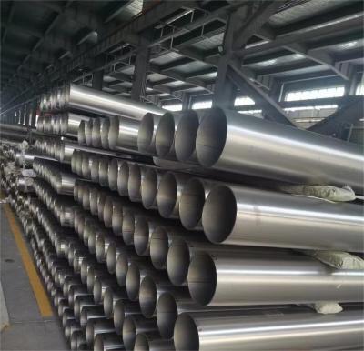 China GB/T3625 ASTM B338 Titanium Welded Pipe Gr1 Gr2 Gr5 8mm-426mm OD 0.35mm-10mm WT for sale
