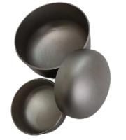 China Titanium Annealing Pipe Cap ANSI B16.9 219mm x 3mm Seamless for sale