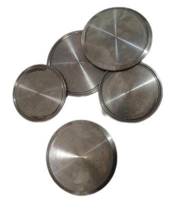 China Titanium Pipe End Cap ANSI B16.9 GB/T 12459 100-200mm OD x 3-5mm Wall for sale