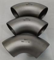 China 90 Degree Long / Short Radius Titanium Elbow With Grade 1 / 2 / 5 / 7 for sale