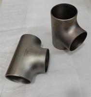 China Butt Welded Titanium Gr2 Gr4 Gr5 Straight Tee With ASME B16.9 B36.19M for sale