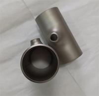 China Titanium BW Reducing Tee SCH5S-SCH160S 1-15mm ASTM B363 B16.9 for sale