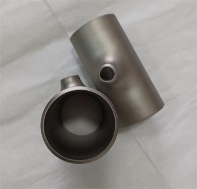 China Titanium BW Reducing Tee SCH5S-SCH160S 1-15mm ASTM B363 B16.9 for sale
