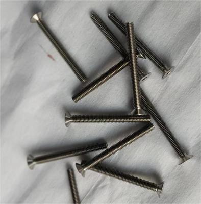 China M6x10 20 30 40 mm Gr5 Flat and Hex Dished Head Titanium Bolts Forged Technology for sale