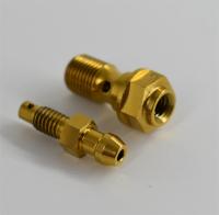 China NPT 1/8 Titanium Bleed Valve Exhaust Screw Bolt for Industrial Pipeline Systems for sale