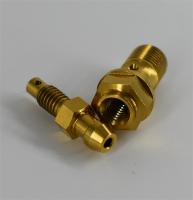 China NPT 1/8 Titanium Bleed Valve Exhaust Screw Bolt for Industrial Pipeline Systems for sale