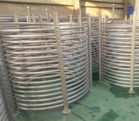 China Customized Titanium Helical Coil Tube For Heat Exchanger ASTM B338 for sale