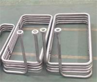 China Titanium Rectangle Frame Coil Tube With ASTM B338 For Heat Exchanger for sale
