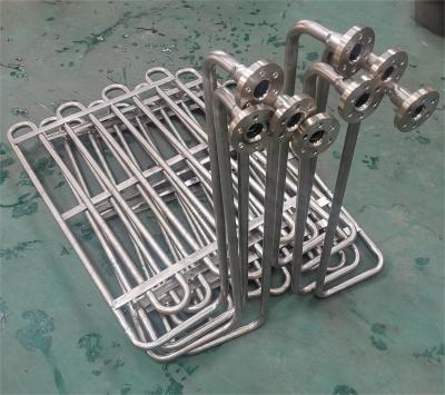China ANSI B16.9 Gr1 Gr2 Gr3 Titanium Zigzag Flat Tube For Heat Exchanger for sale