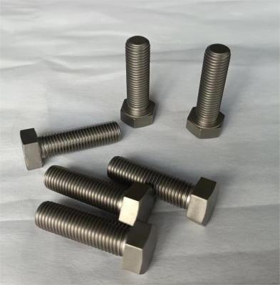 China ASTM B348 Forging Or Drawing Titanium Hexagon Head Bolt Gr1 Gr3 Gr5 for sale