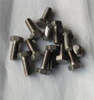 China Fully Threaded Titanium Hex Head Bolt Grade 2 M6 ASTM B338 44 Lighter Than Stainless Steel for sale
