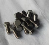 China Fully Threaded Titanium Hex Head Bolt Grade 2 M6 ASTM B338 44 Lighter Than Stainless Steel for sale