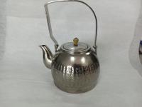 China Small / Middle / Large Camping Kitchen Titanium Kettle 500 - 1500ml  Lightweight Durable for sale