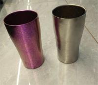 China 500ml Titanium Mug for Camping Travel Coffee Beer Wine Tea Juice Milk Drink for sale