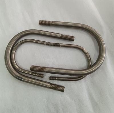 China Specifications Gr2 Titanium U-Bolt / U-Cilp / Pipe Fittings Fastening U-Clamp for sale