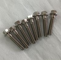 China Heated Treated Titanium Flange Hex Cap Bolt And Screw Cutomized Gr1,Gr2, for sale