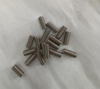 China Grade 5 Titanium Fully Threaded Stud M2 M3 M4 - M12 pitch 0.5 - 1.25 for sale