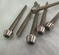China Titanium Bolt M5x9-60mm TC4 Grade 5 Hex Allen Head Bolts 4mm Wrench for sale