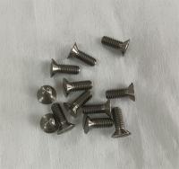 China Titanium Slotted Flat Head Screws M2/4/6/8 X 4 6 8 10mm Customized for sale