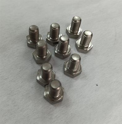 China Titanium Hex Head Bolt Screw Fully Threaded Short Length M6 M8 M10 Casting Technology for sale