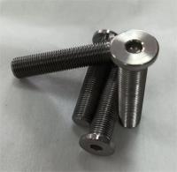 China Titanium Allen Key Flat Head Bolt Fully Thread M6 M8 M10 for Industrial Fastening for sale