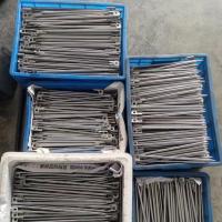 China 200mm 220mm 260mm Titanium Tent Stake Titanium Shepherd Hook Stakes for sale