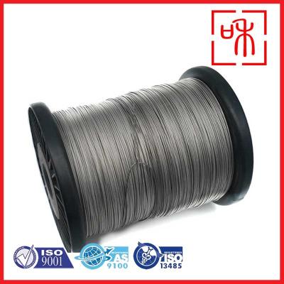 China GR23 Titanium Wire 0.06-6mm Dia ELI Grade for Aerospace Medical Welding for sale