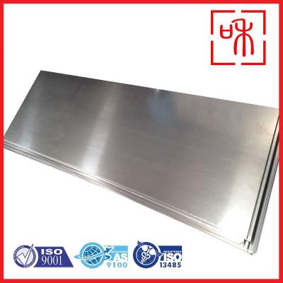 China Gr1 Gr2 Gr5 Gr7 Titanium Plate ASTM B265 and AMS 4914 Specifications for Engineering for sale