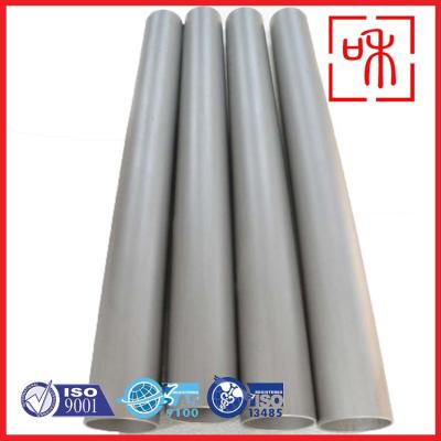 China ASTM B338 Grade 9 Titanium Seamless Tube 10-300mm OD for Heat Exchanger for sale