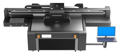 China UV Flatbed Printer With LED UV Lamp Curing System Medium Height 10cm Ultrahigh Customizable for sale