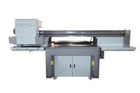 China Small Industrial Printing Machine fading resistant White Color UV Printer for sale
