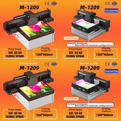 China 600*900*770mm Appearance Size Commercial Digital Printer with LED UV Lights and 380mm Print Thickness for sale