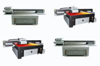 China W CMYKLCLM Light Oil Ink Color Large Format UV Printer 4130 X 2000 X 1300mm Equipment Dimension For Printing for sale