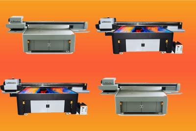 China Inkjet Printing Large Format Printer With LED UV Lamp And W CMYKLCLM Light Oil Ink Color for sale