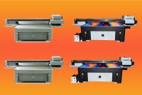China Steel Frame UV Flatbed Printer With Continuous Ink Supply System And Photo Print Software for sale