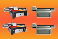 China UV Inkjet Printing Printer Konica 1024I 108 Sqm/hour White Color Light Oil Double Way for sale