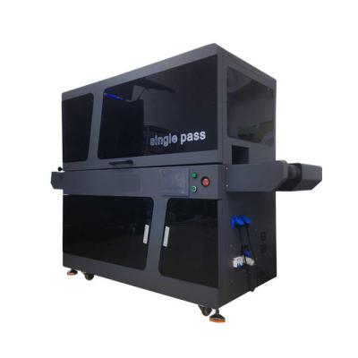 China Single Pass UV Printing Technology Printer For Glass Transfer Stickers On Glass Cups Print Medium Height Range 0-10cm for sale