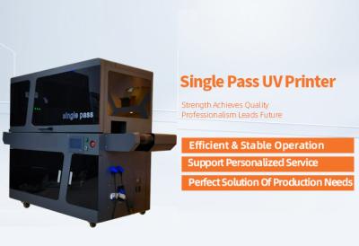 China Versatile Plasma Installation UV Printer Flatbed Bottle Printer With Onyx Thrive Rip Software for sale