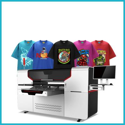 China 20-28 Work Environment DTG Printer With 4 Printer Heads And 2-3mm Jet Force for sale