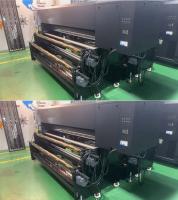China 16 Print Heads Textile Printing Machine  Kyocera Head Four To Eight for sale