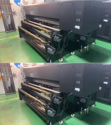 China 16 Print Heads Textile Printing Machine  Kyocera Head Four To Eight for sale