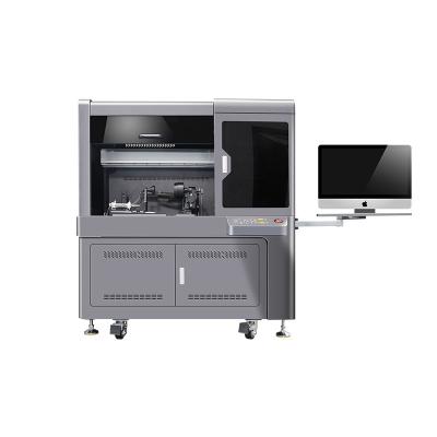 China 300kg Load Capacity Cylinder UV Printer With Multi Color Printing And LCD Touch Screen Control Panel for sale