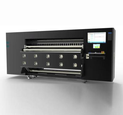 China 270m2 / Hour Maximum Printing Speed Digital Textile Printer Equipped With PLC Ink Supply System for sale
