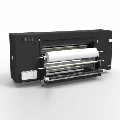 China 8 Nozzles 3520*1065*1680mm Digital Textile Printer With Rubber Roller Transmission Mode for sale