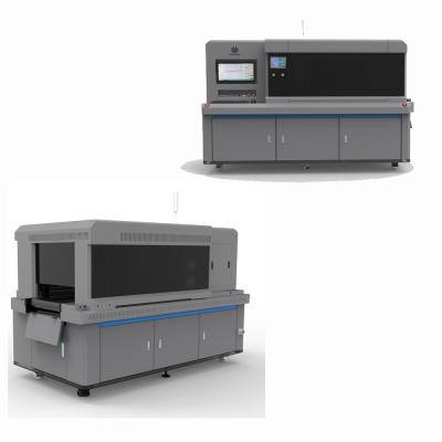 China Versatile Capabilities Single Pass UV Inkjet Printer with LED UV Lamp Drying System and Print Software for sale
